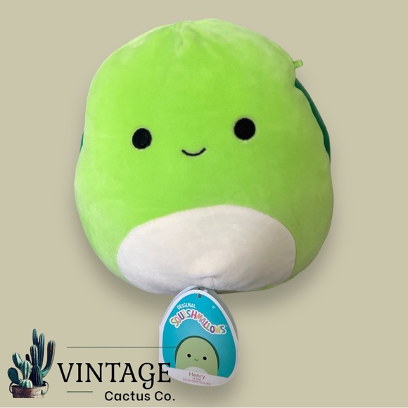 Squishmallows | Toys | Squishmallow Kellytoy 8 Henry The Turtle ...